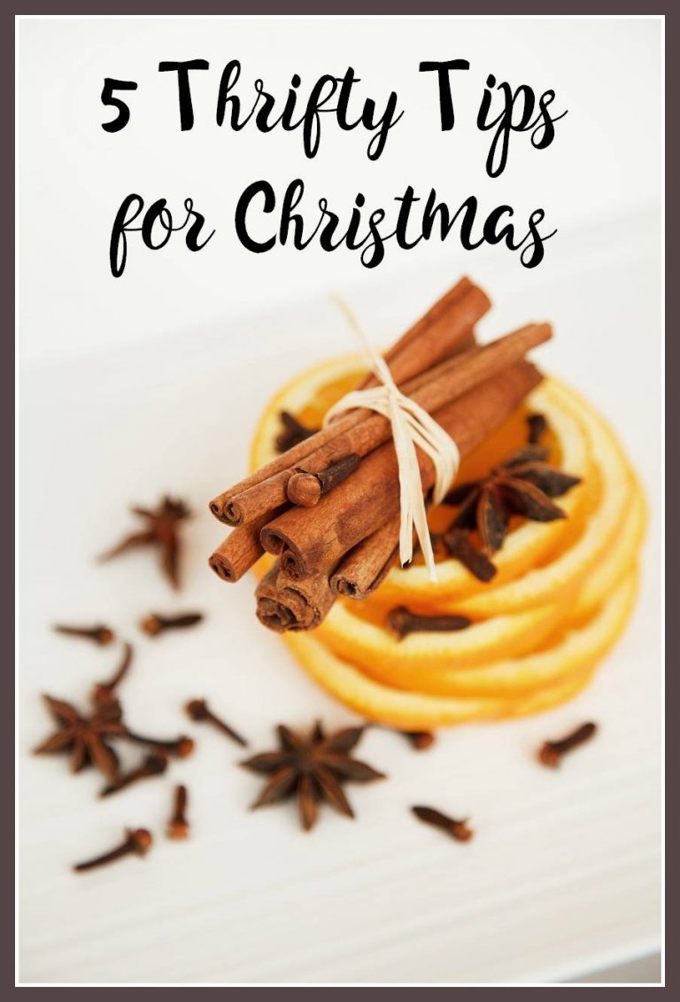 Thrifty tips for Christmas
