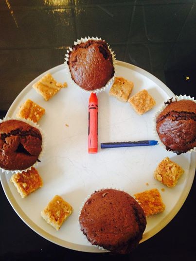 The Story of The Clock Cake - Baby Budgeting